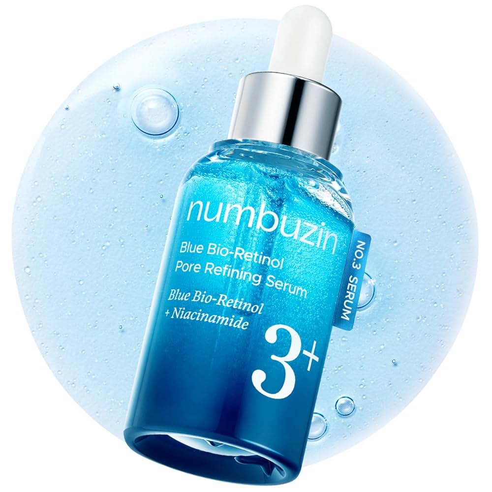 Numbuzin - No.3 Blue Bio-Retinol Pore Refining Serum [30ml] – Hoor Beauty